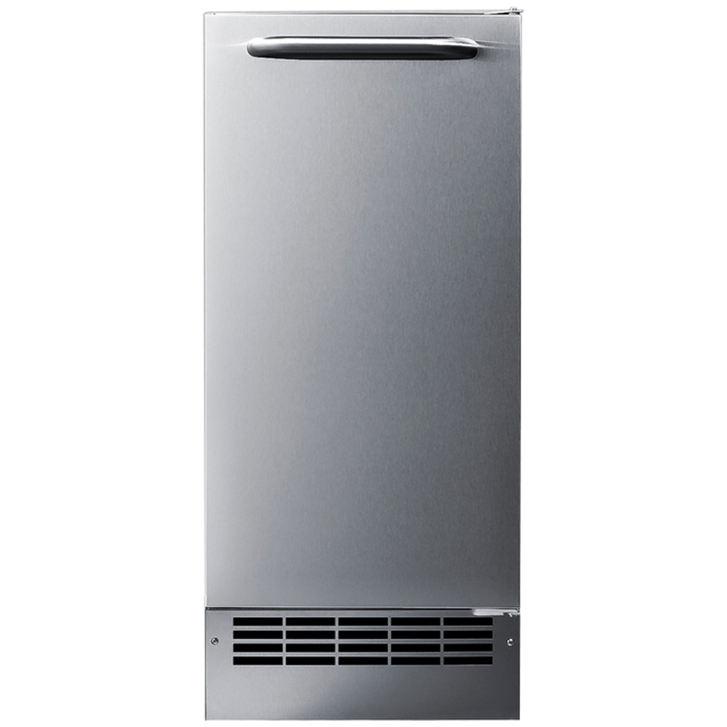 Summit 15 in. Built-In Undercounter Outdoor Ice Maker with 22 lb. Ice ...