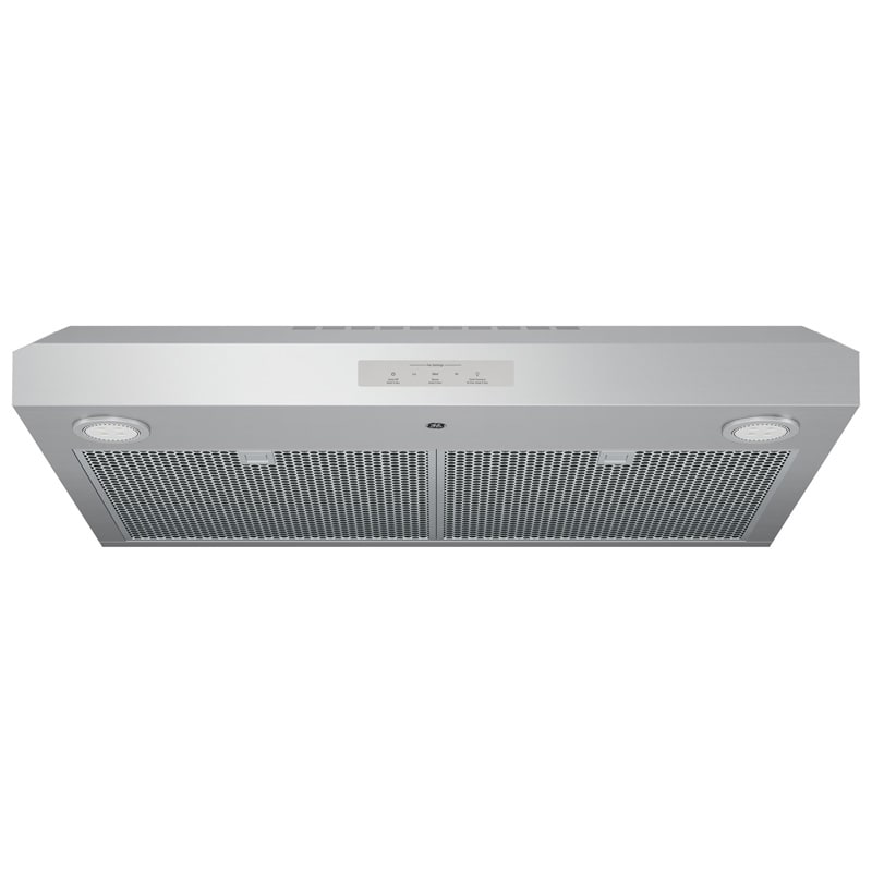 GE Profile 30 in. Convertible Standard Style Range Hood with 390 CFM, 4 ...