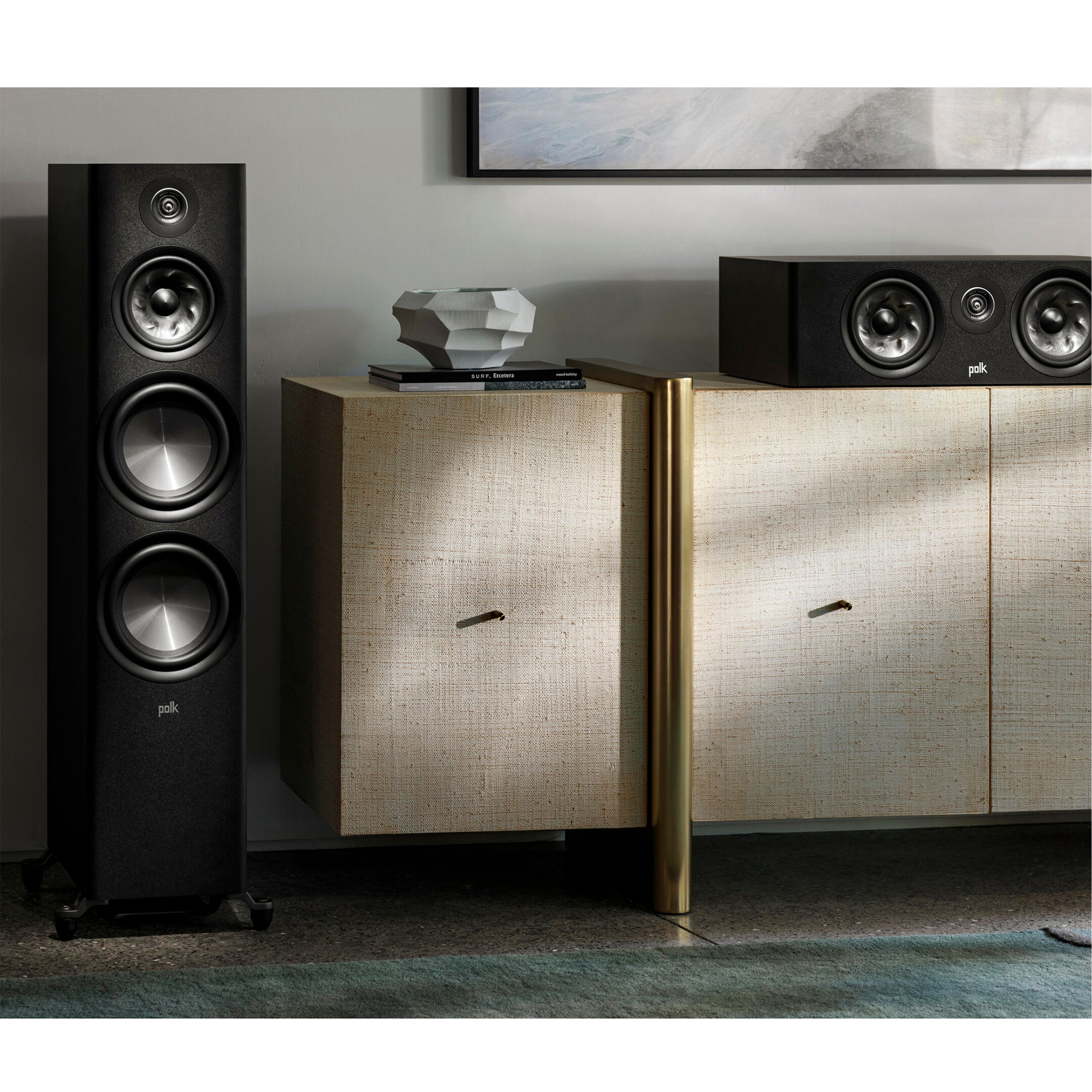 Polk Reserve R400 Premium High Performance Center Channel Speaker (Each ...