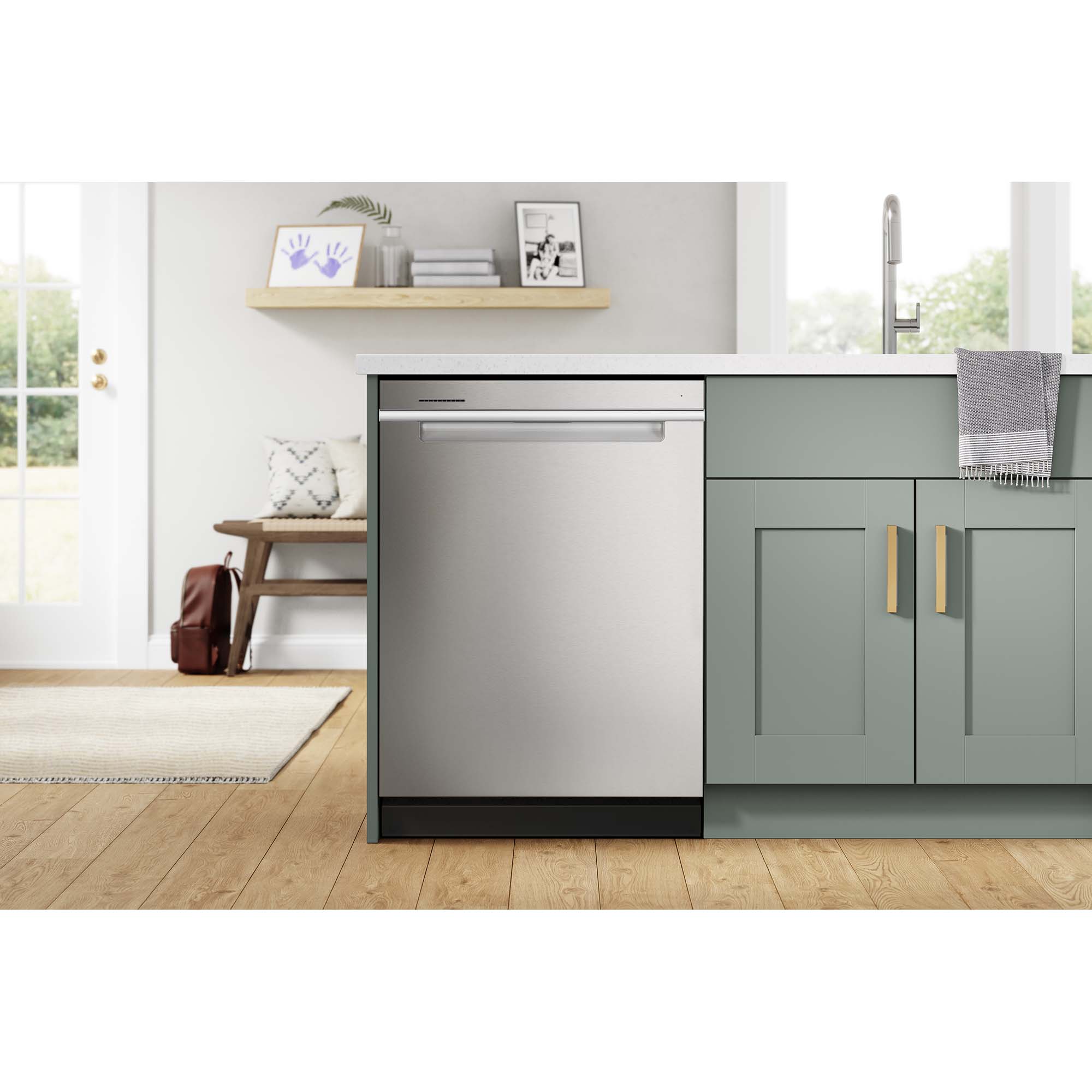 Whirlpool 24 in. Top Control Dishwasher with 47 dBa Sound Level, 3rd ...