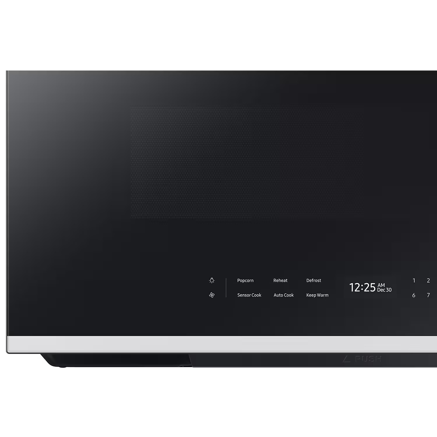 Samsung Bespoke 30 in. 2.1 cu. ft. 1000W Smart Over-the-Range Microwave ...