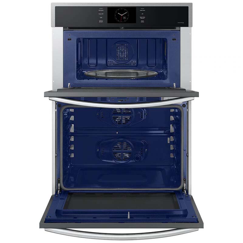 Samsung 30 in. 7 cu. ft. Smart Speed/ Steam Electric Microwave/Wall ...