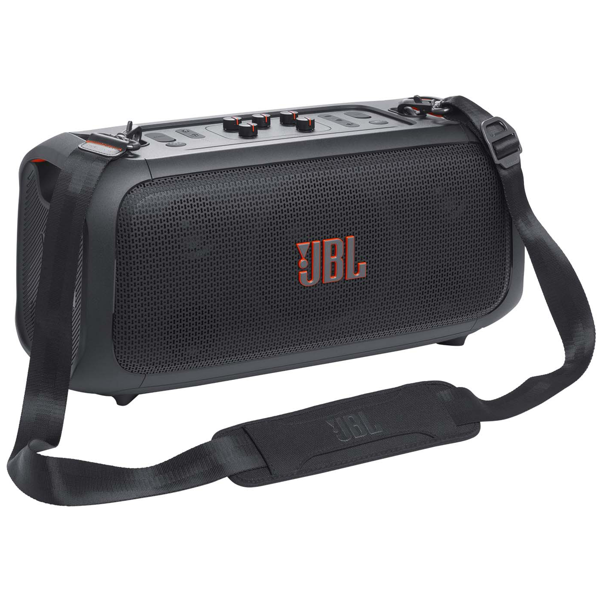 JBL Partybox On-The-Go Essential Rechargeable Splashproof Bluetooth ...