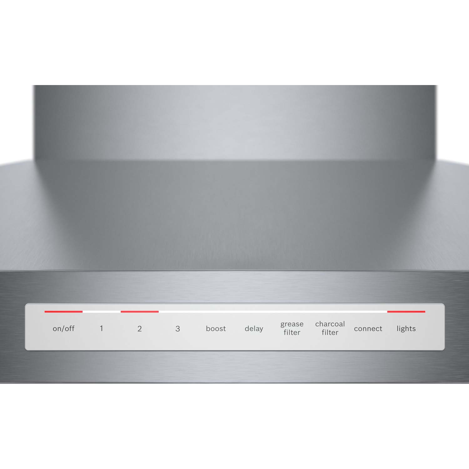 Bosch 500 Series 30 in. Smart Convertible Chimney Style Range Hood with ...