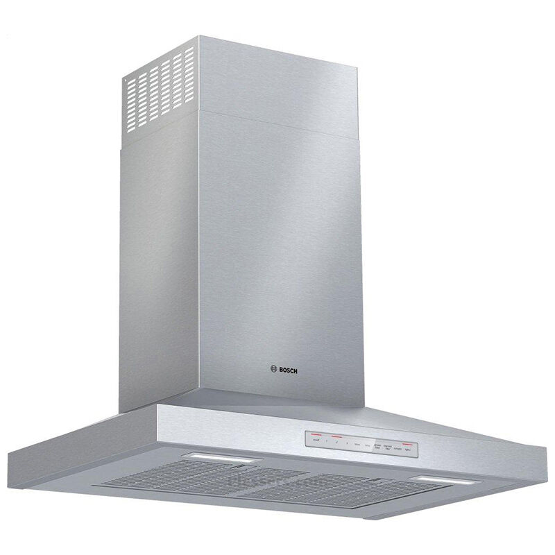 Bosch 500 Series 30 in. Smart Convertible Chimney Style Range Hood with ...