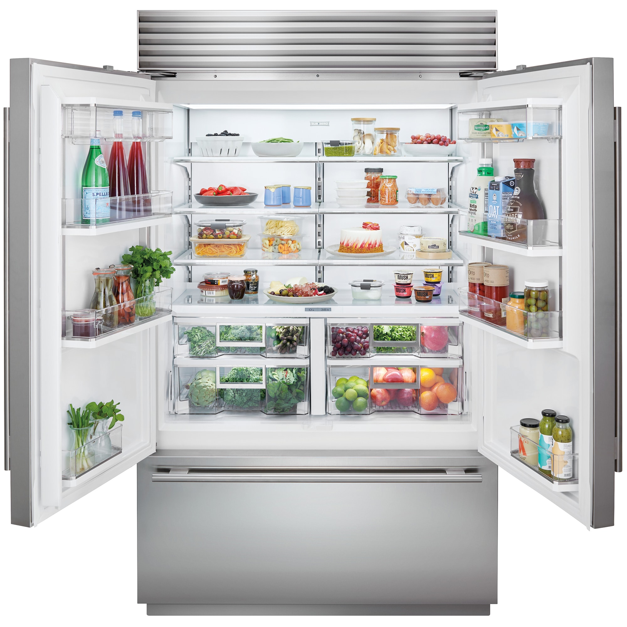 Sub-Zero Classic Series 48 in. Built-In 28.9 cu. ft. Smart Counter ...