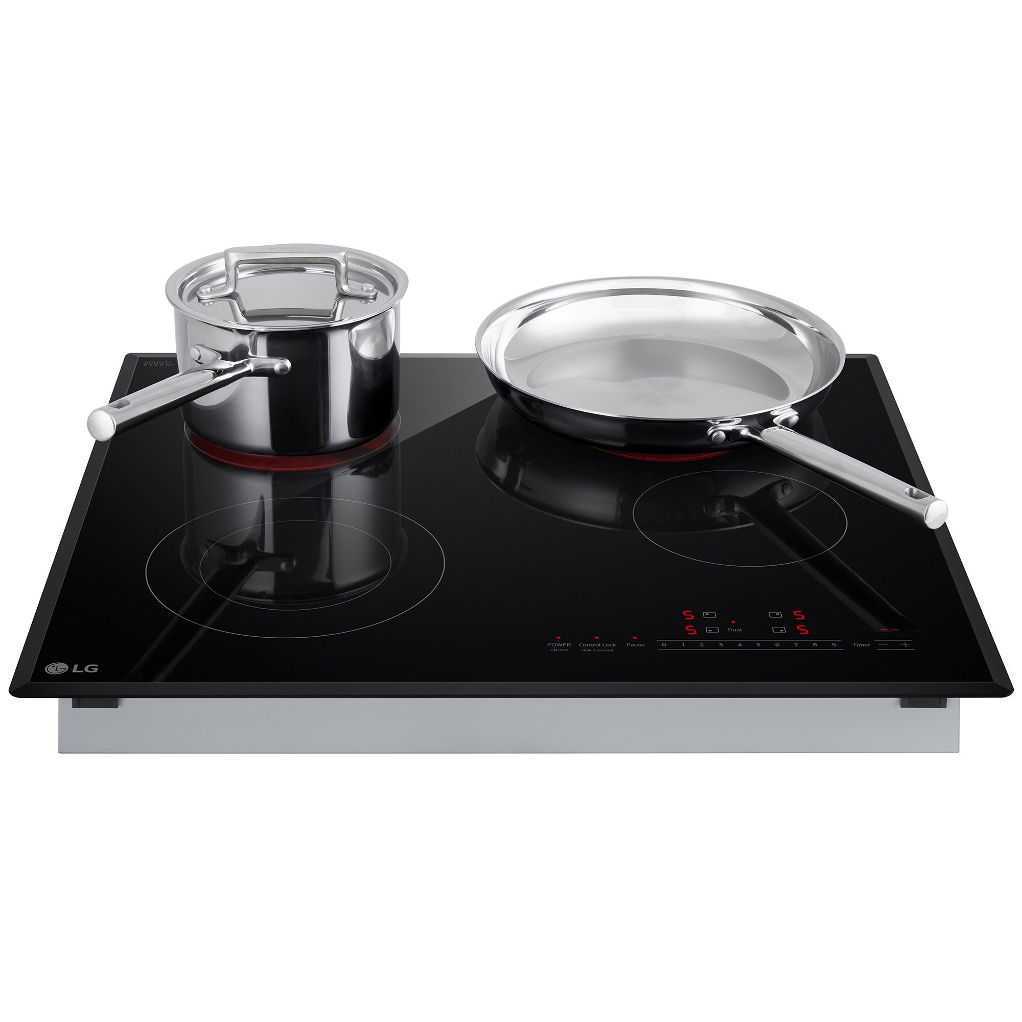 LG 24 in. 4-Burner Electric Cooktop - Black | P.C. Richard & Son