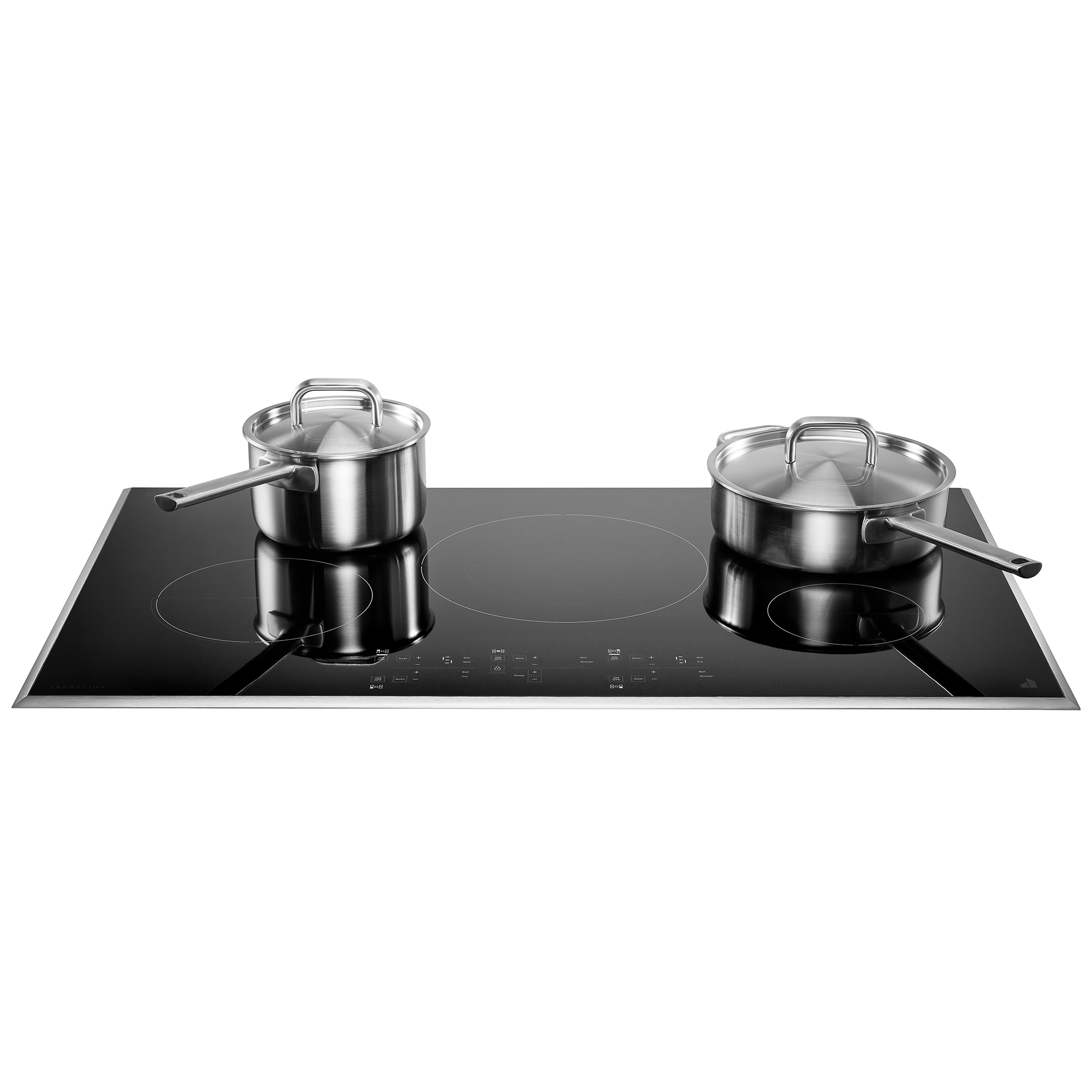 JennAir Lustre Stainless 36 in. 5-Burner Induction Cooktop with Simmer ...