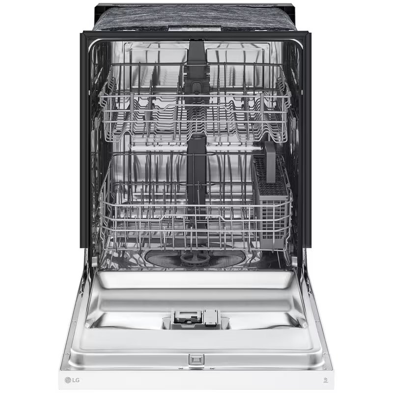 LG 24 in. Built-In Dishwasher with Front Control, 52 dBA Sound Level ...