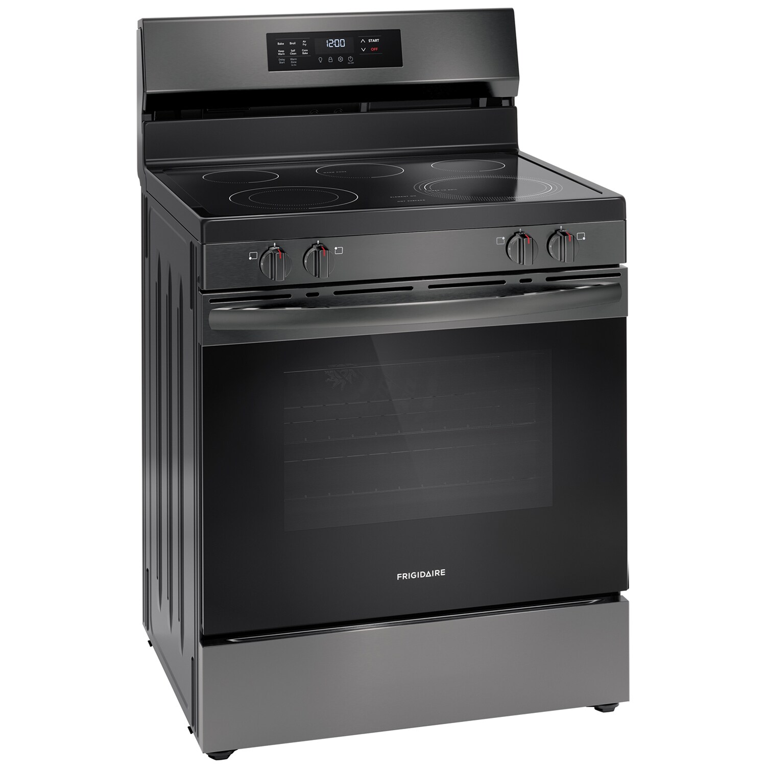 Frigidaire 30 in. 5.3 cu. ft. Air Fry Standard Convection Electric ...