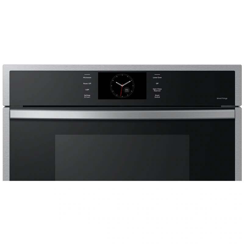 Samsung 30 in. 7 cu. ft. Smart Speed/ Steam Electric Microwave/Wall ...