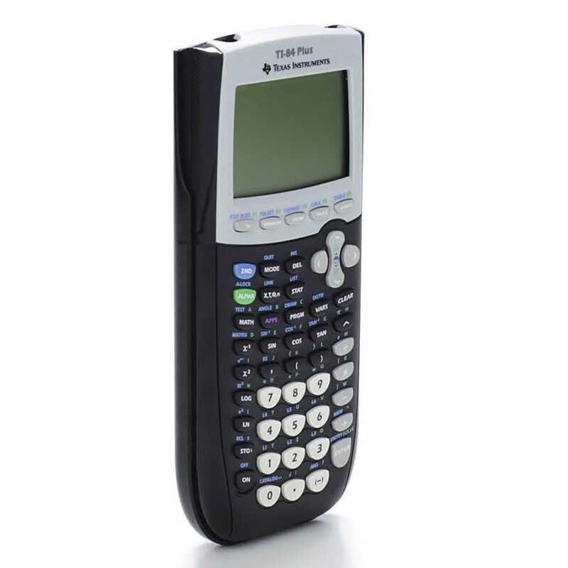 Texas Instruments - TI-84 Plus Silver Edition Graphing Calculator ...