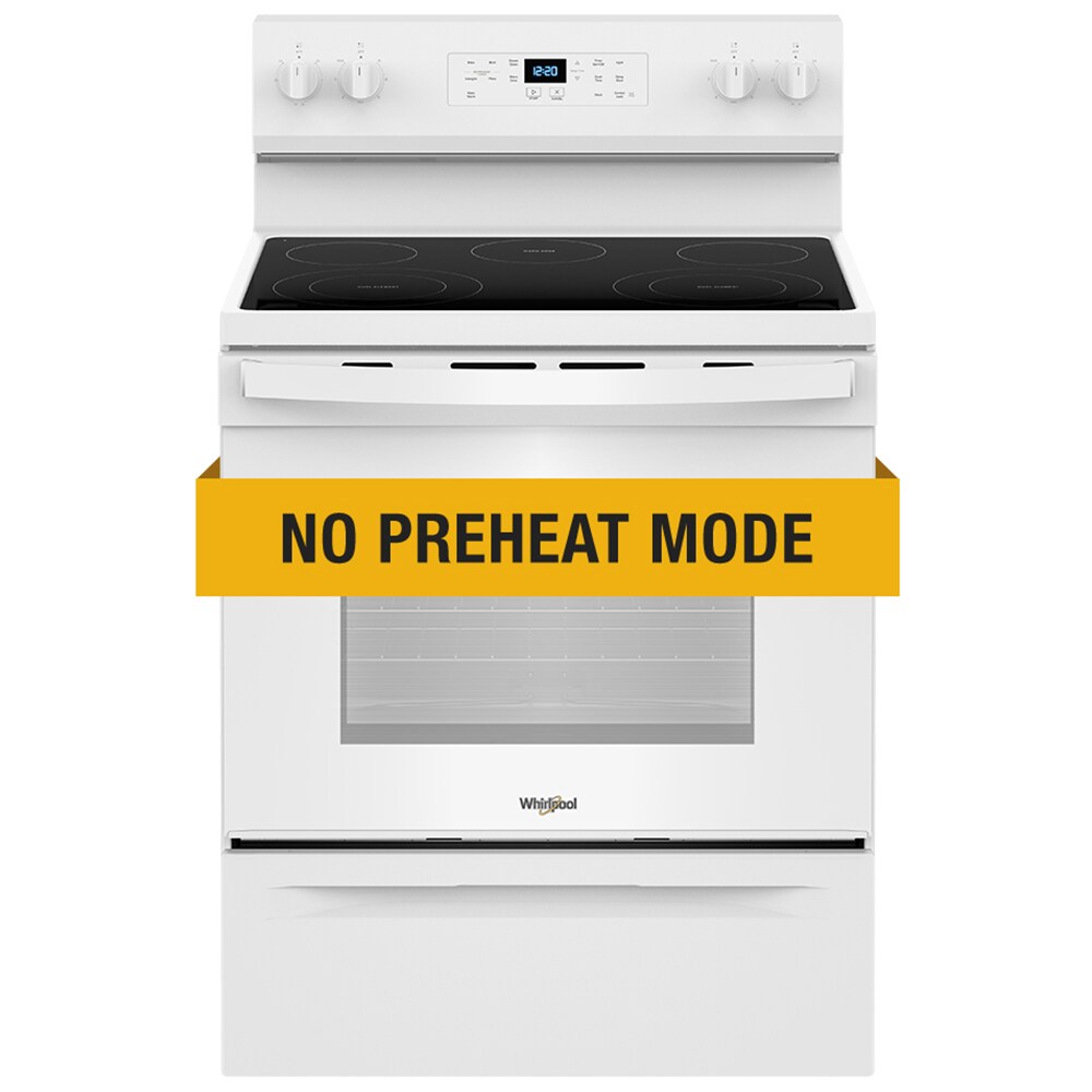 Whirlpool 30 in. 5.3 cu. ft. Electric Range with Radiant Burners ...