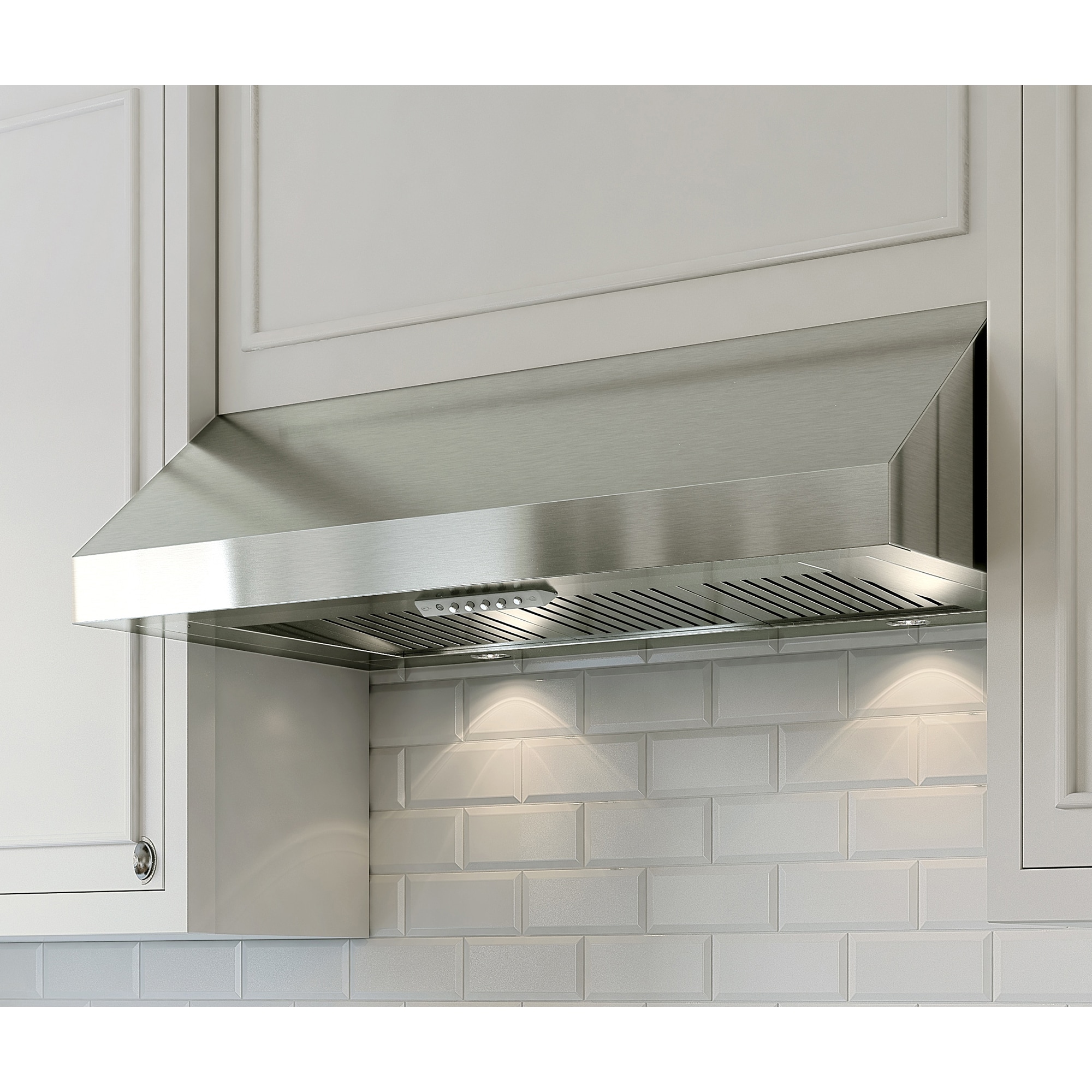 XO 48 in. Canopy Pro Style Range Hood with 3 Speed Settings, 1000 CFM ...