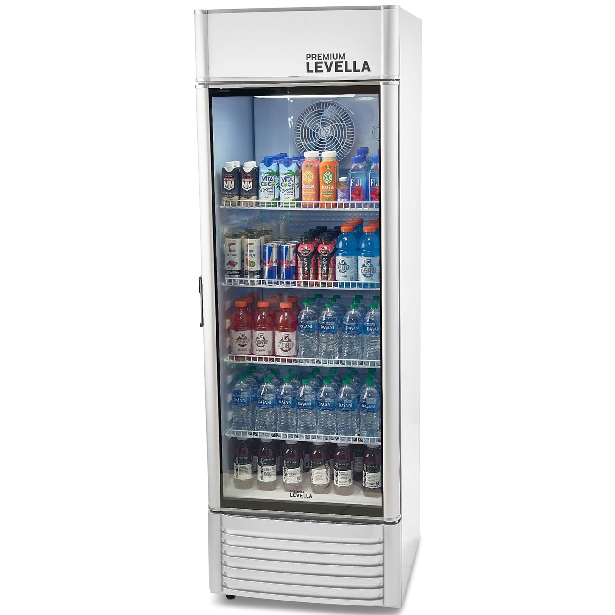 Premium Levella 26 in. 15.5 cu. ft. Beverage Center with Adjustable ...