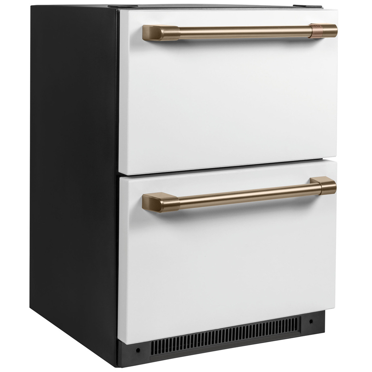 Cafe 24 in. 5.7 cu. ft. Double Refrigerator Drawers - Matte White | P.C ...