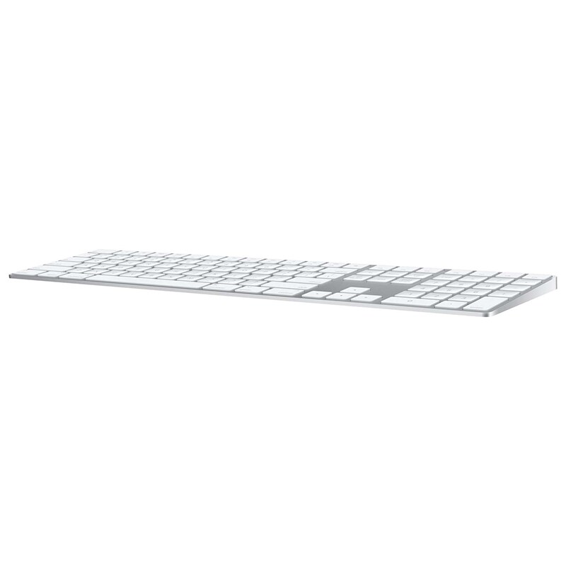 Apple Magic Keyboard with Numeric Keypad - White | P.C. Richard & Son