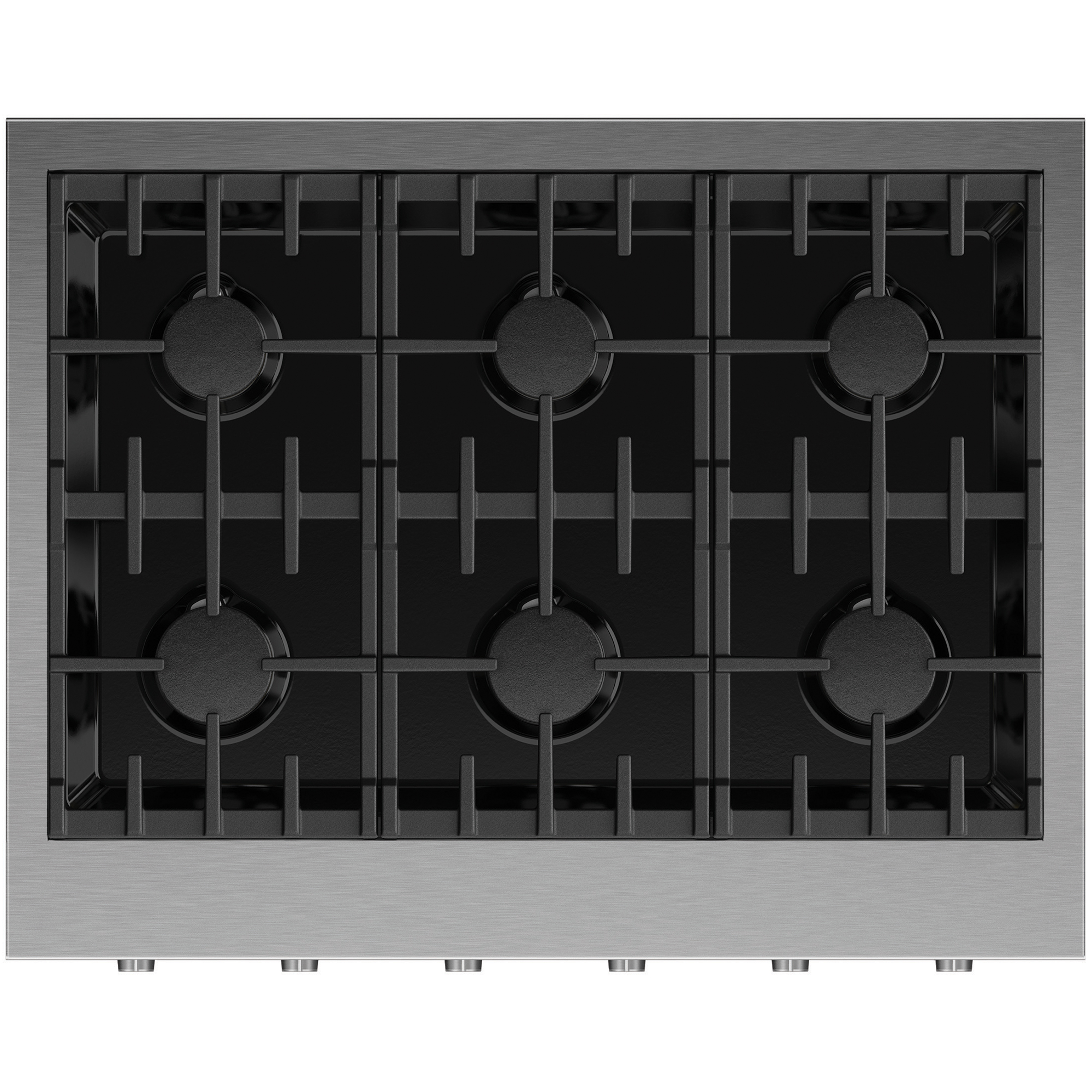 Fisher & Paykel Series 9 36 in. 6-Burner Natural Gas Rangetop with ...