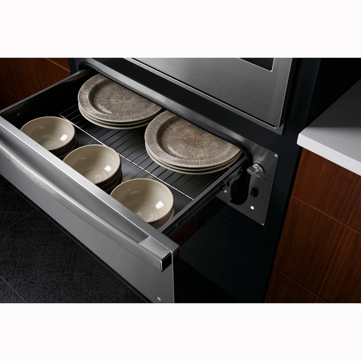 GE Profile 30 in. 1.9 cu. ft. Warming Drawer with Humidity Control ...