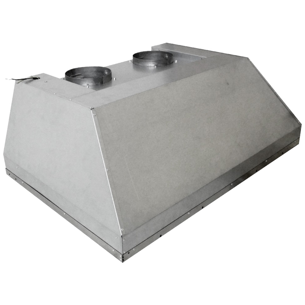 XO 42 in. Standard Style Range Hood with 2 Speed Settings, 1200 CFM & 4 ...