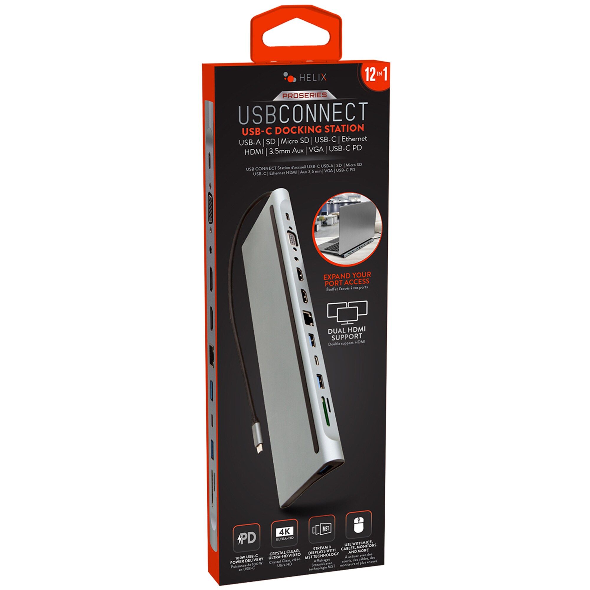 Helix 12 in 1 USB-C Docking Station | P.C. Richard & Son