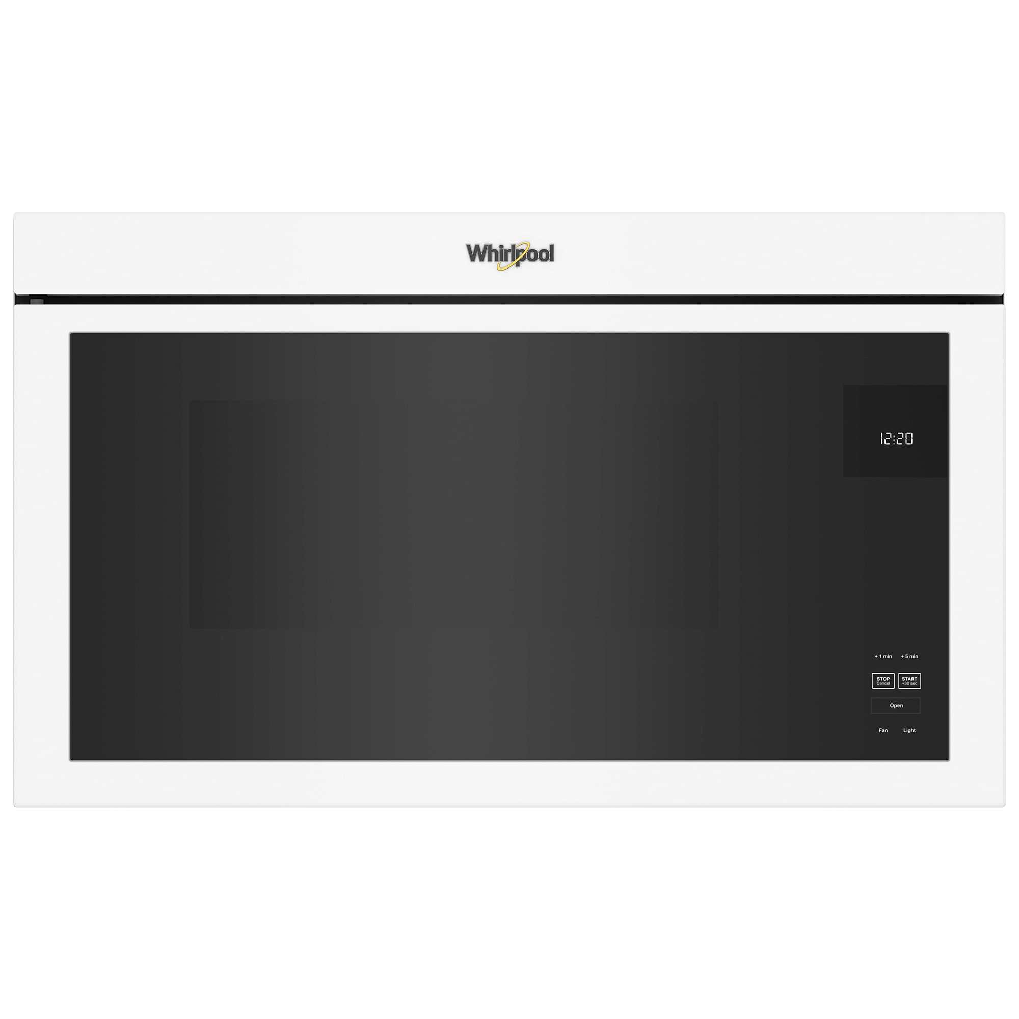 Whirlpool 30 in. 1.1 cu. ft. 1000W Over-the-Range Microwave with 300 CFM & Sensor Cooking ...