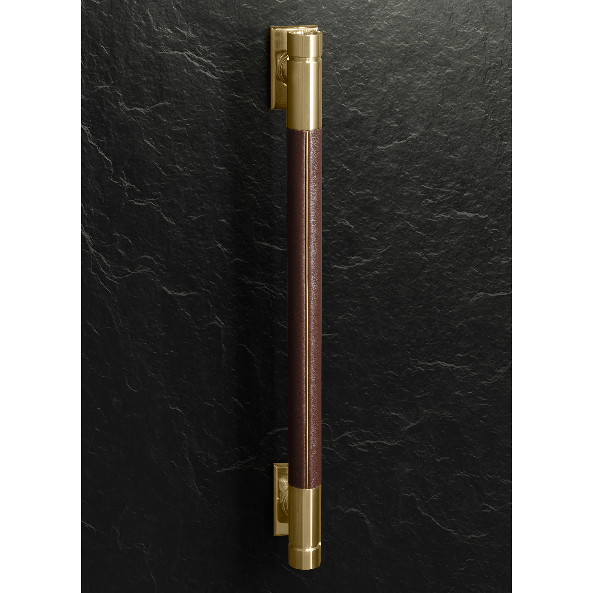 Monogram 48 in. Designer Collection Brass Short Handle for Pro Range ...