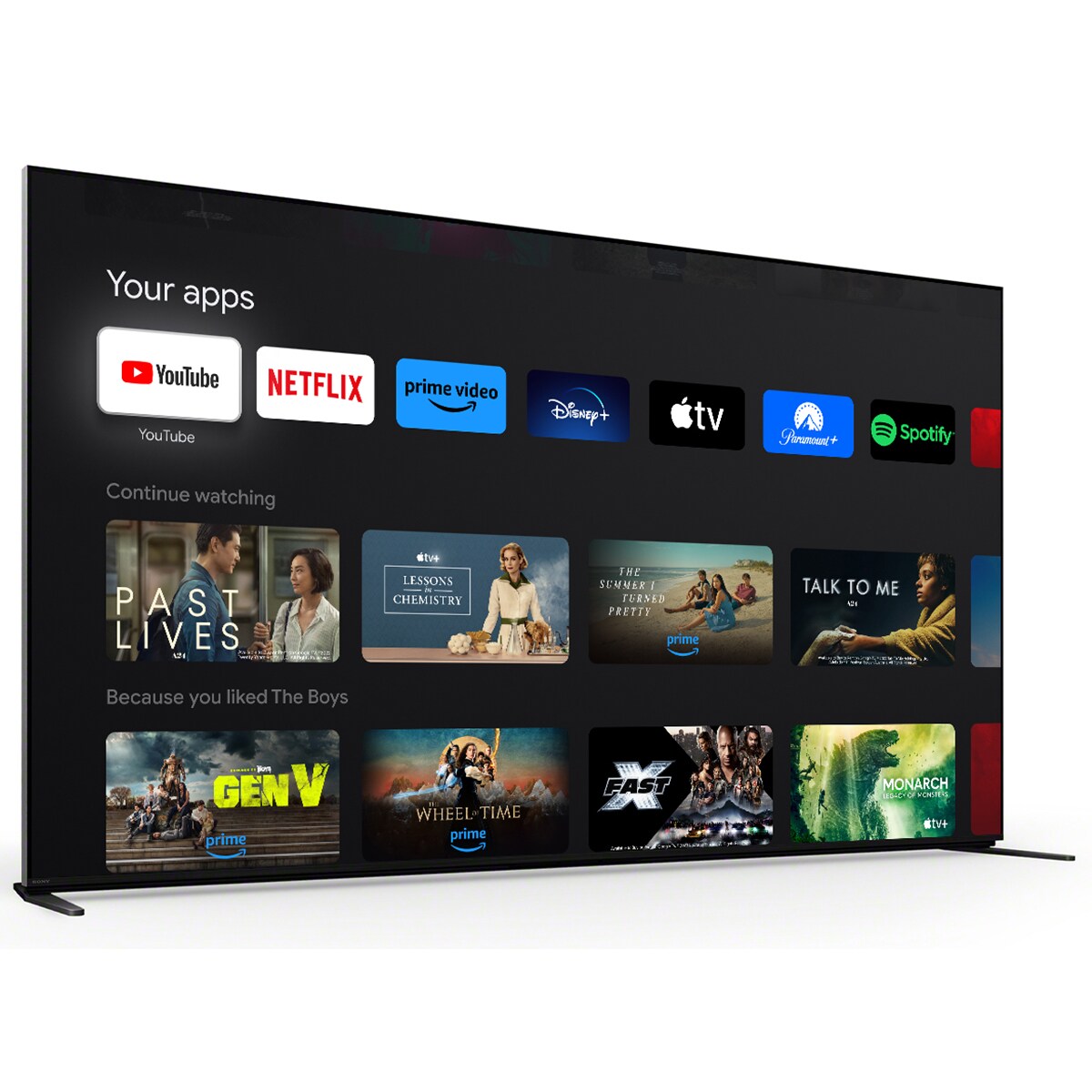 Sony - 65" Class Bravia 9 Series QLED Mini-LED 4K UHD Smart Google TV ...