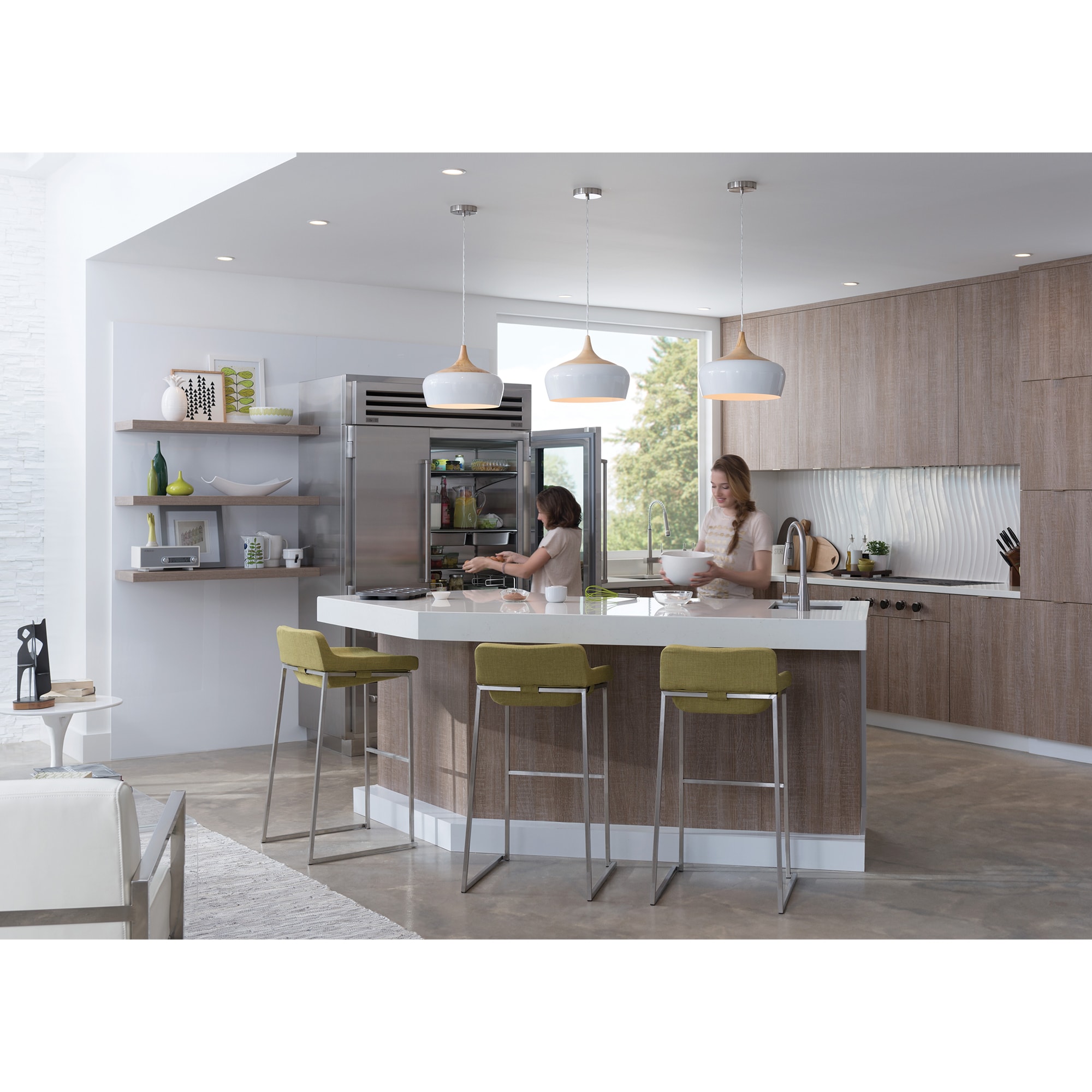 Sub-Zero Pro 48 in. 30.4 cu. ft. Built-In Smart Counter Depth 6-Door ...