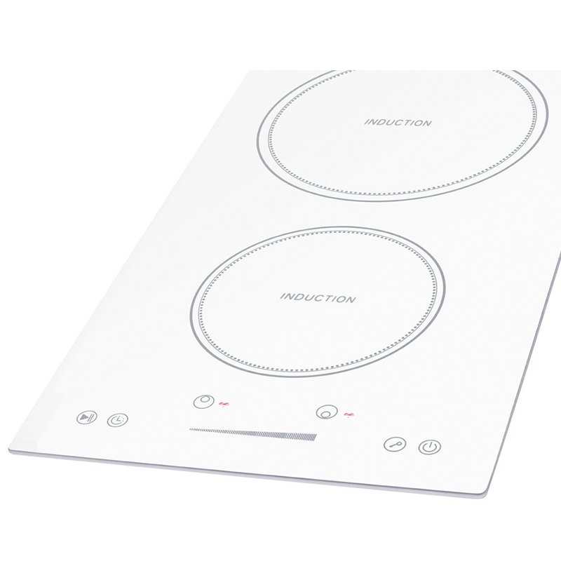 Summit 12 in. 2-Burner Induction Cooktop - White | P.C. Richard & Son
