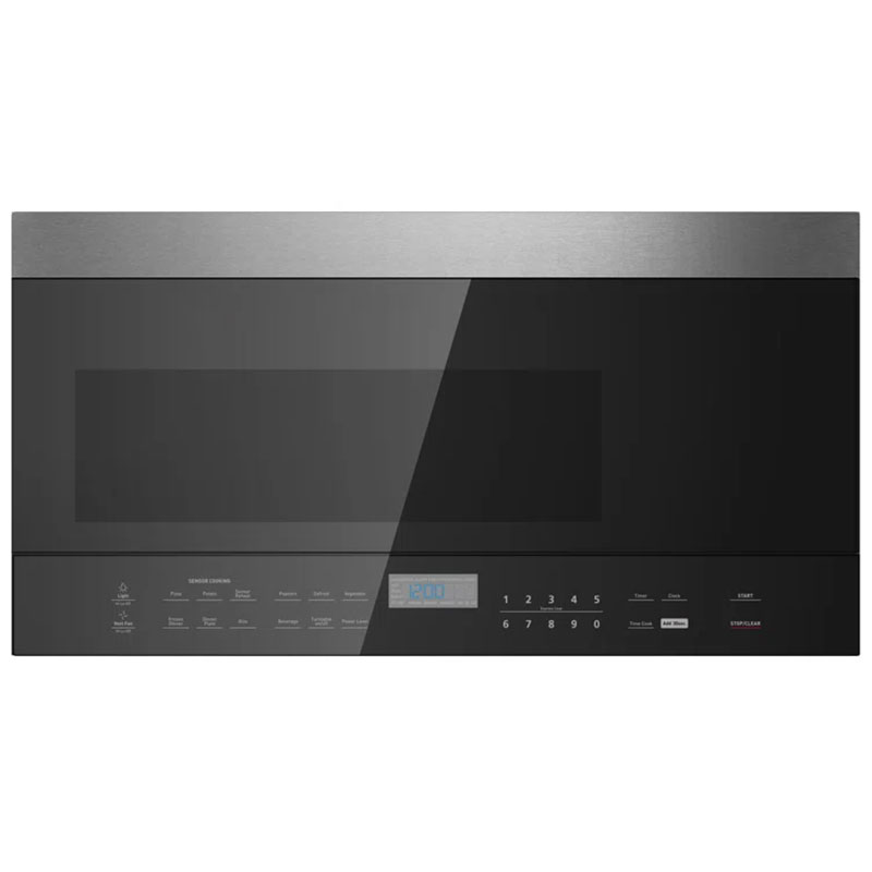 XO 30 in. 1.6 cu. ft. 1000W Over-the-Range Microwave with 400 CFM ...