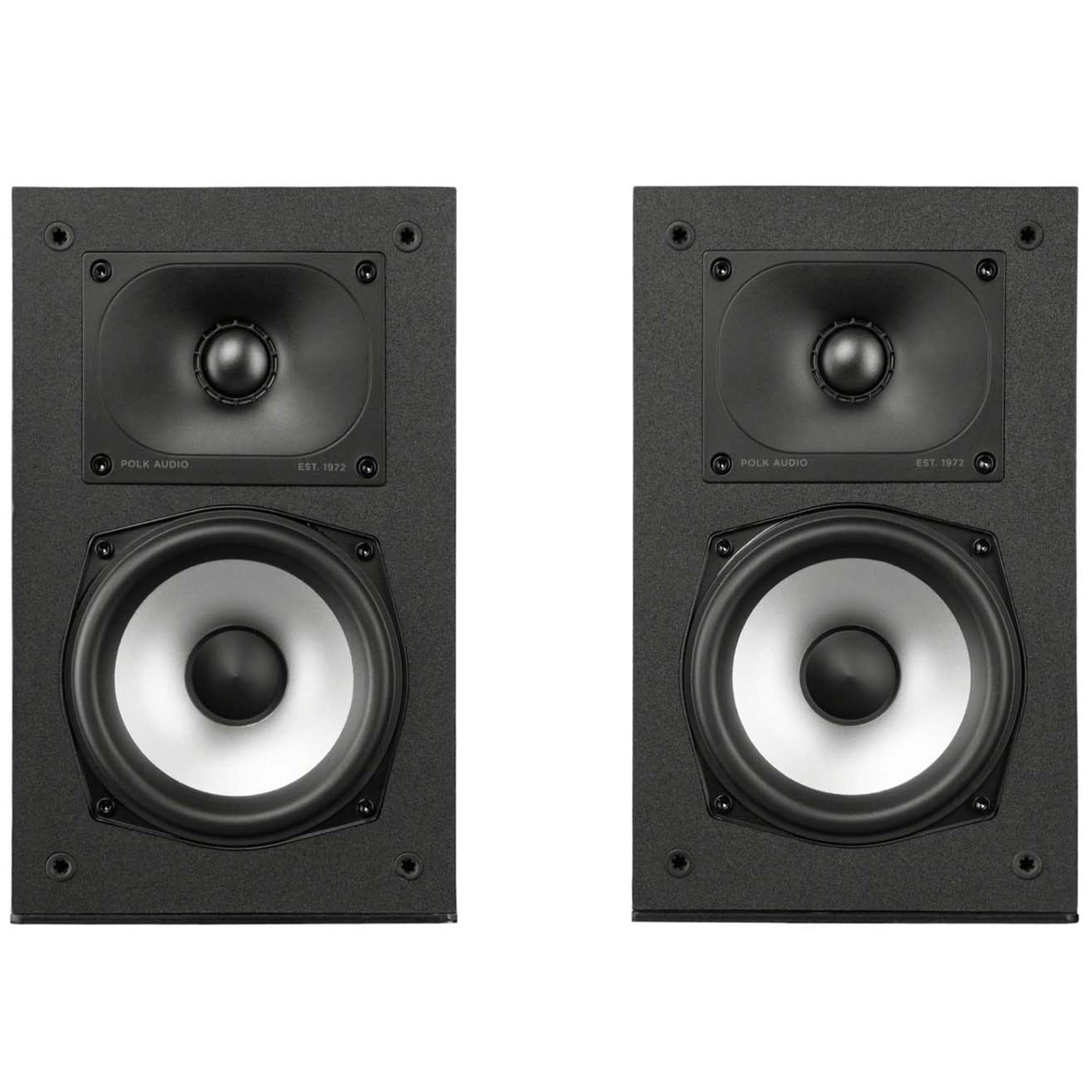 Polk Monitor XT15 High Resolution Compact Bookshelf Speakers (Pair ...