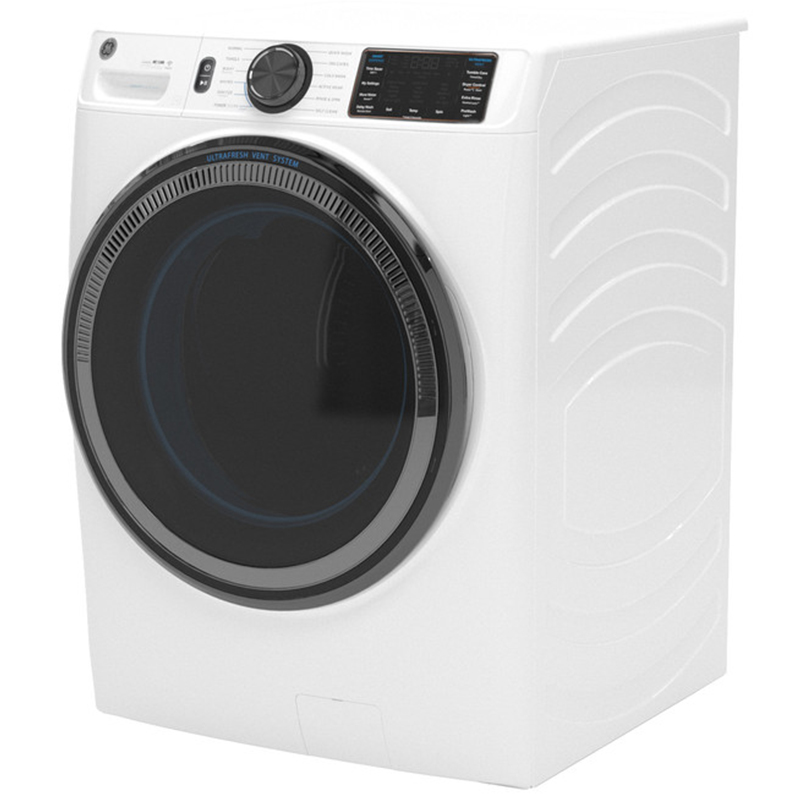 GE 28 in. 5.0 cu. ft. Smart Stackable Front Load Washer with OdorBlock ...