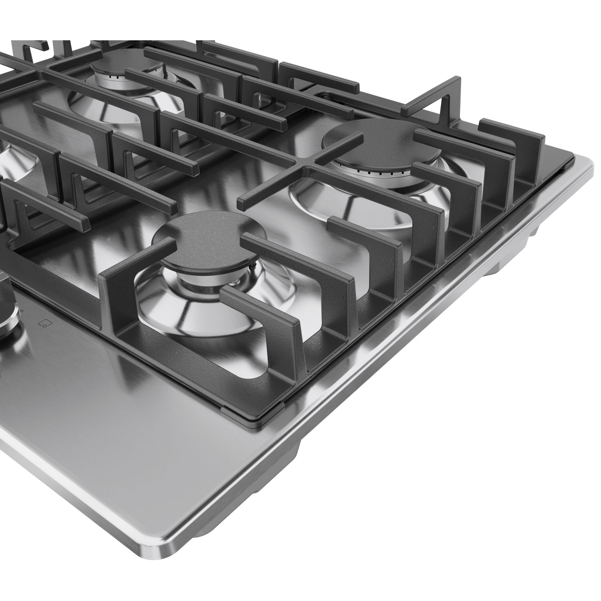 Bosch 500 Series 24 in. 4-Burner Natural Gas Cooktop with Simmer Burner ...