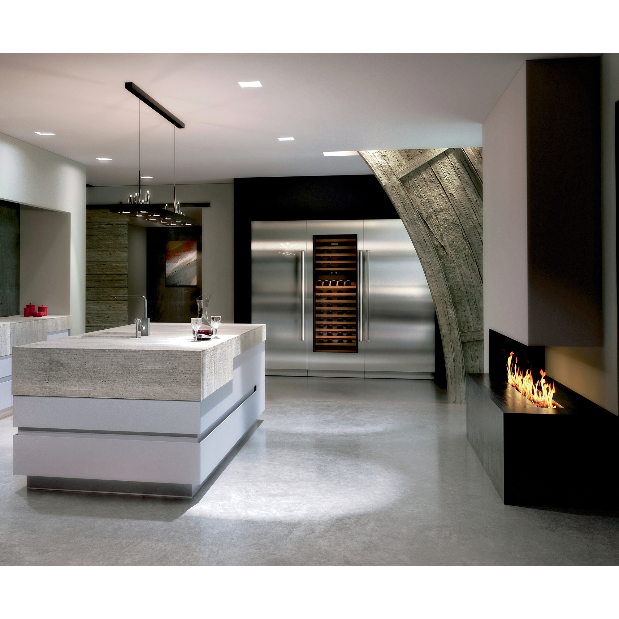 Sub-Zero Designer Series 36 in. Built-In 21.7 cu. ft. Smart Counter ...