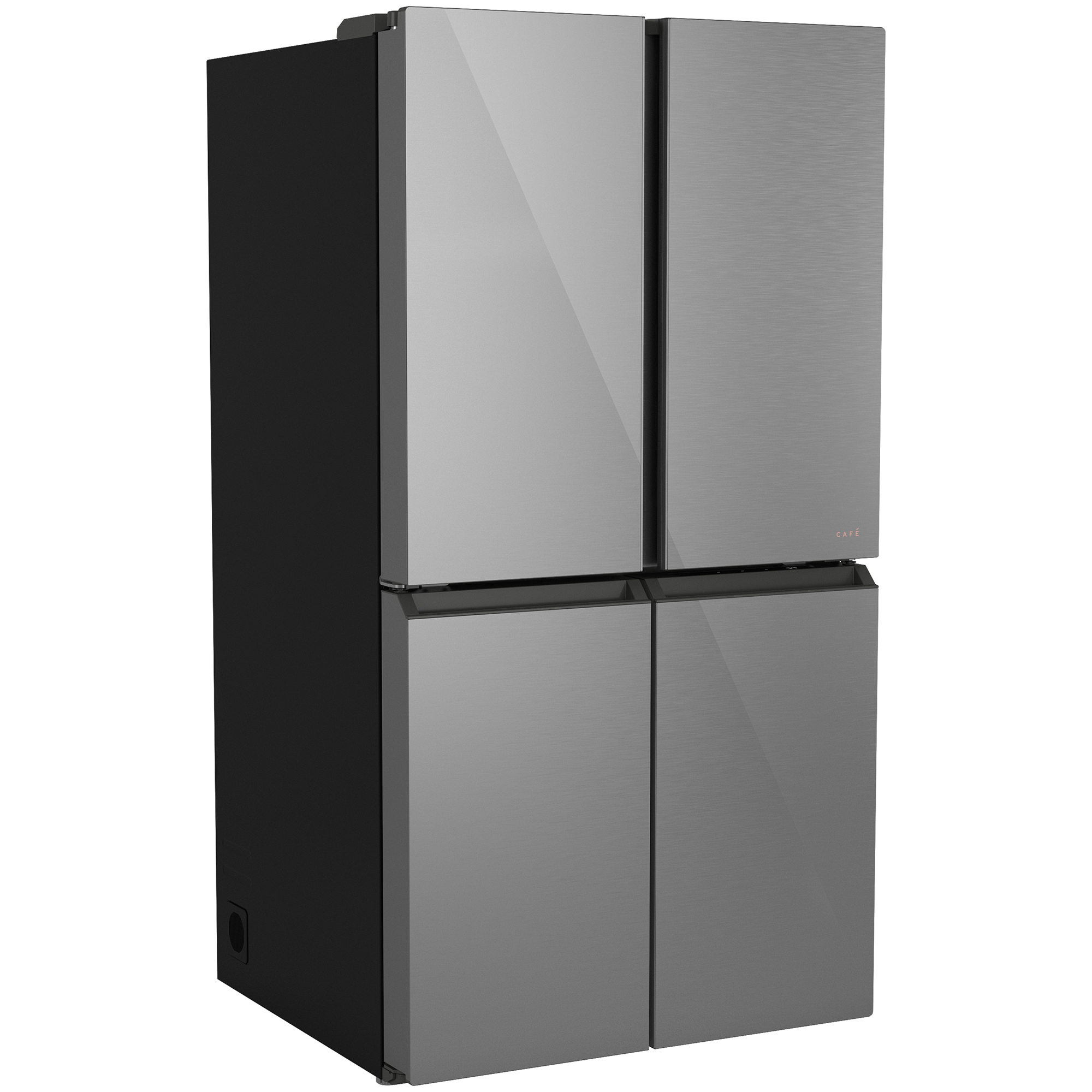 Cafe 36 in. 28.3 cu. ft. Smart 4-Door French Door Refrigerator with ...