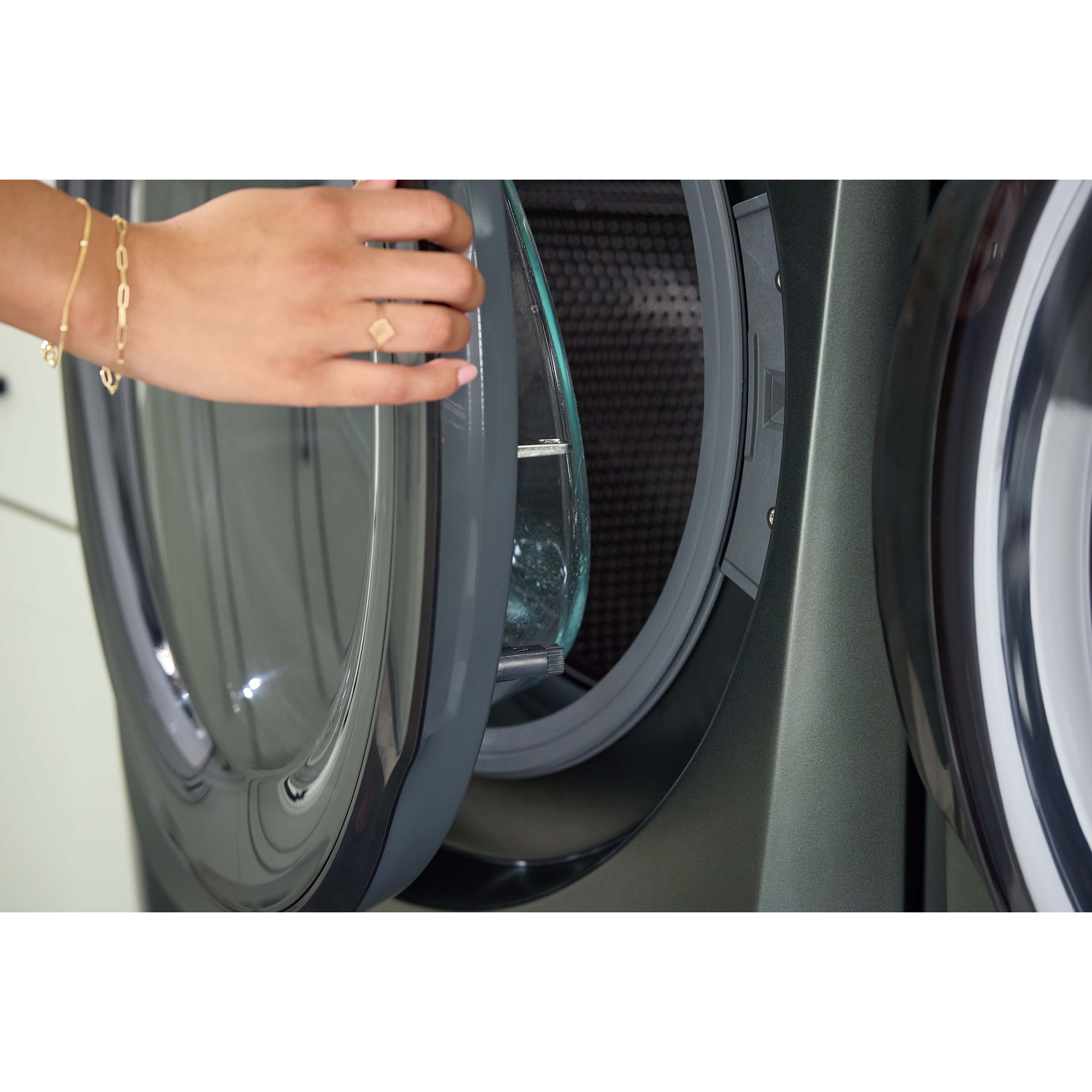 Electrolux 27 in. 4.5 cu. ft. Stackable Front Load Washer with LuxCare ...