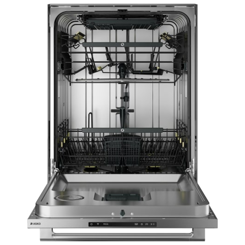 Asko 24 in. Top Control Smart Dishwasher with 40 dBa Sound Level, 3rd ...