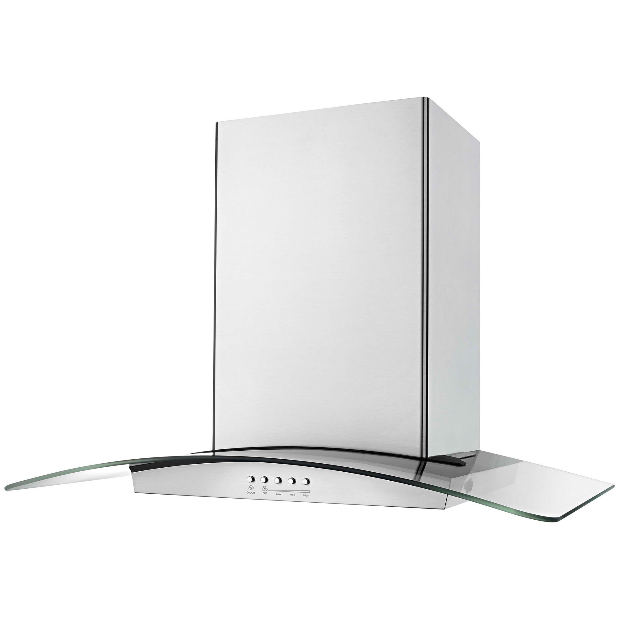 Whirlpool 30 in. Convertible Chimney Style Range Hood with 400 CFM, 3 ...
