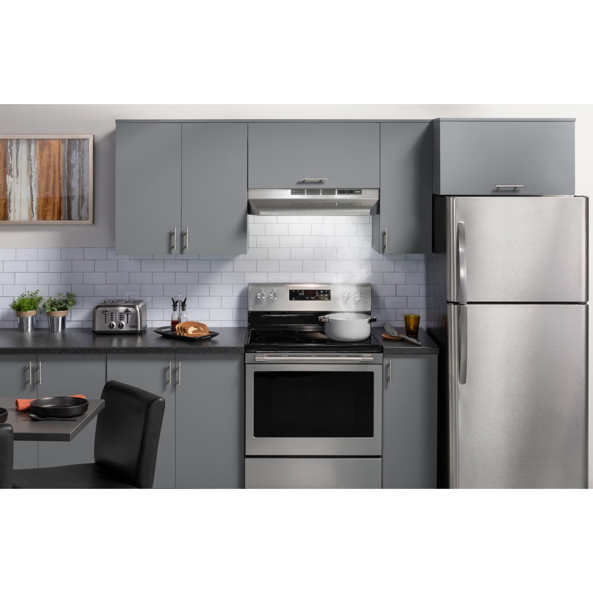 Broan F40000 Series 36 in. Standard Style Range Hood with 2 Speed ...