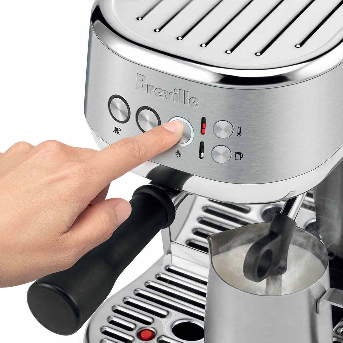Breville Bambino Plus Small Home Espresso Machine - Brushed Stainless ...