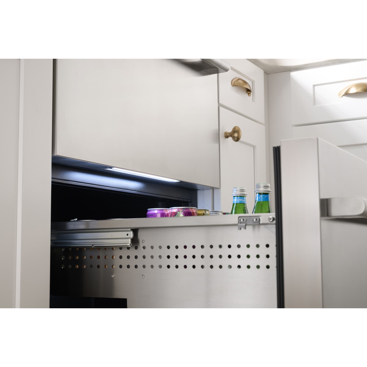 Zephyr 24 in. 5.1 cu. ft. Double Refrigerator Drawers - Stainless Steel ...