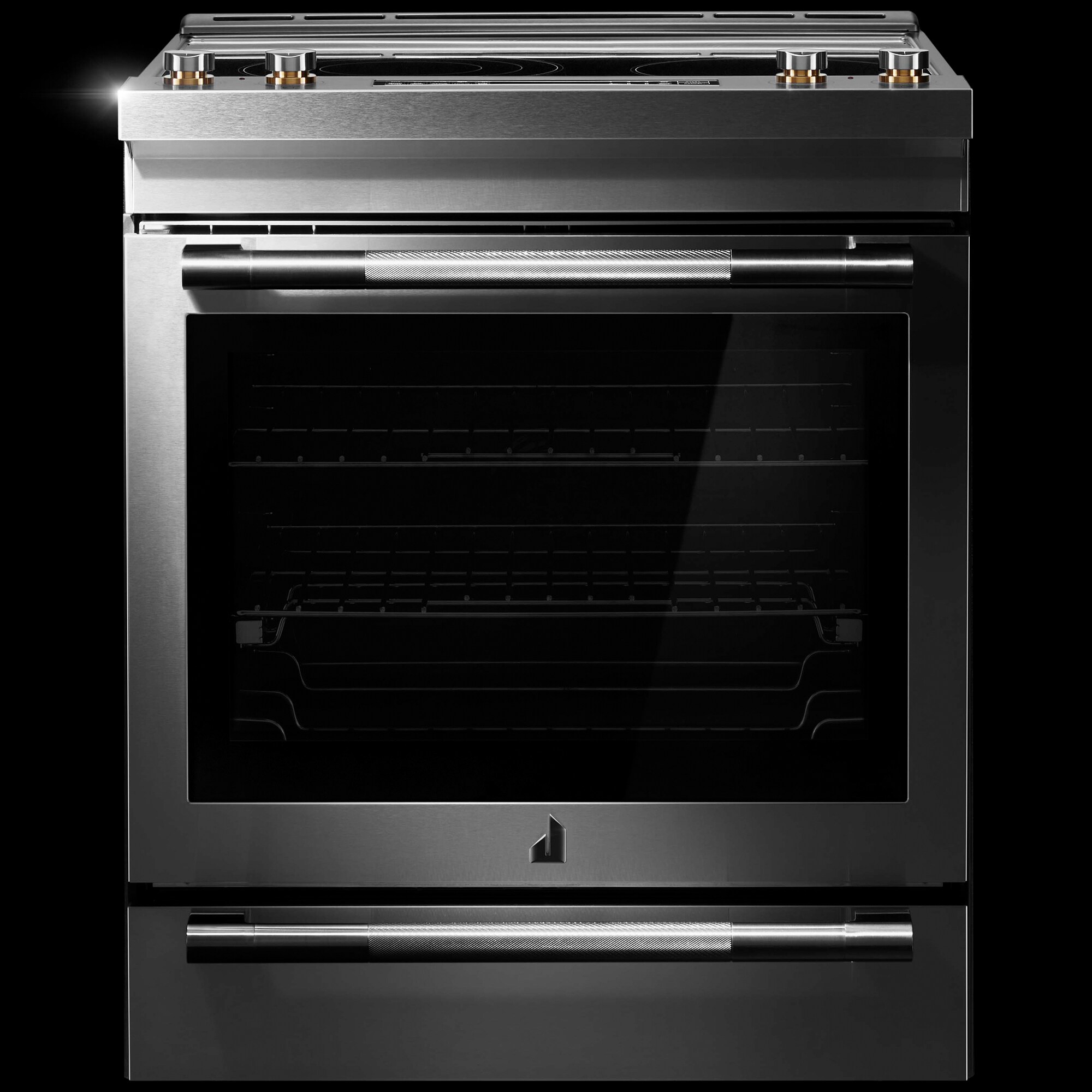 JennAir 30 in. 6.8 cu. ft. Air Fry True European Convection Slide-In ...