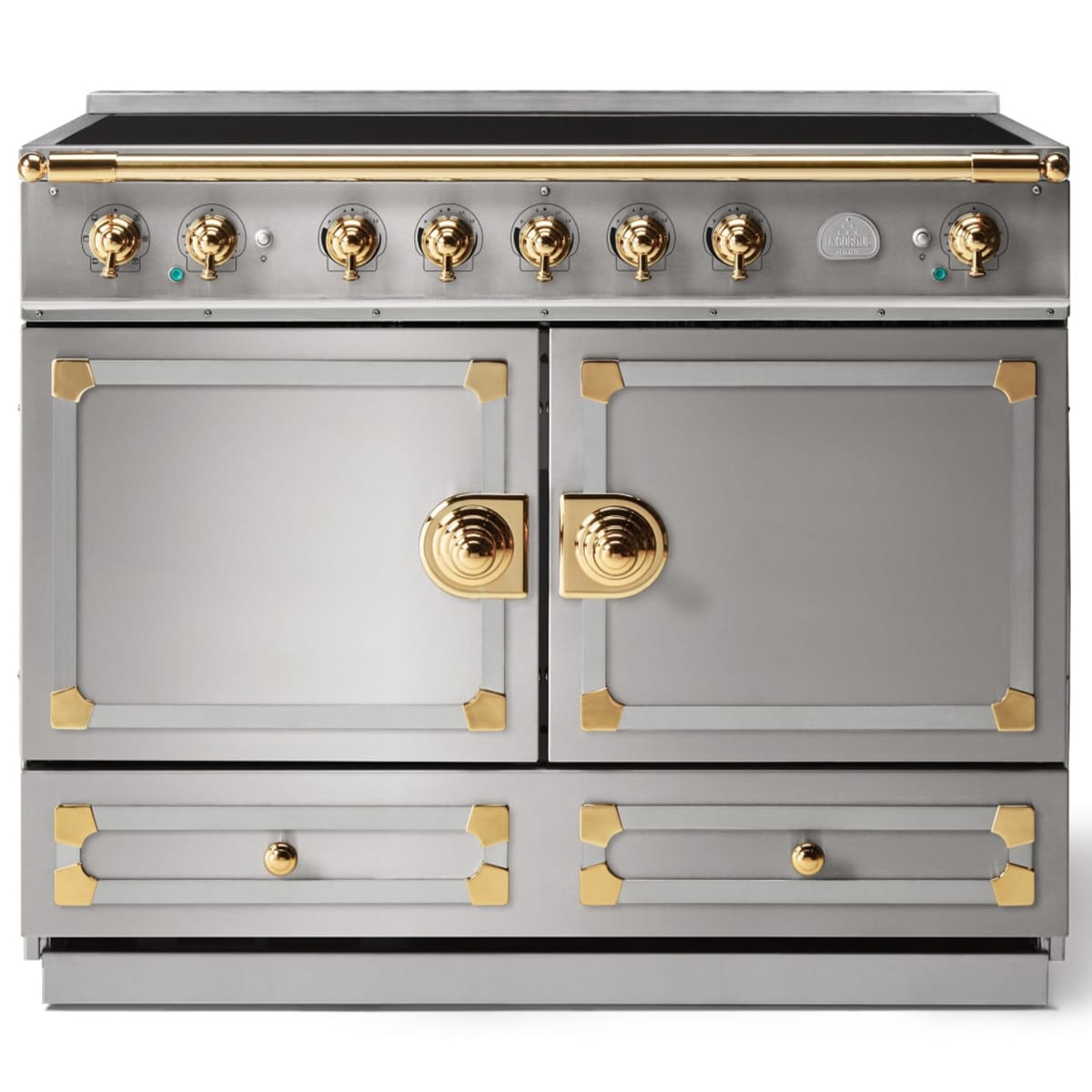 La Cornue Cornufe Series 43 in. 4.6 cu. ft. Standard Convection Double ...
