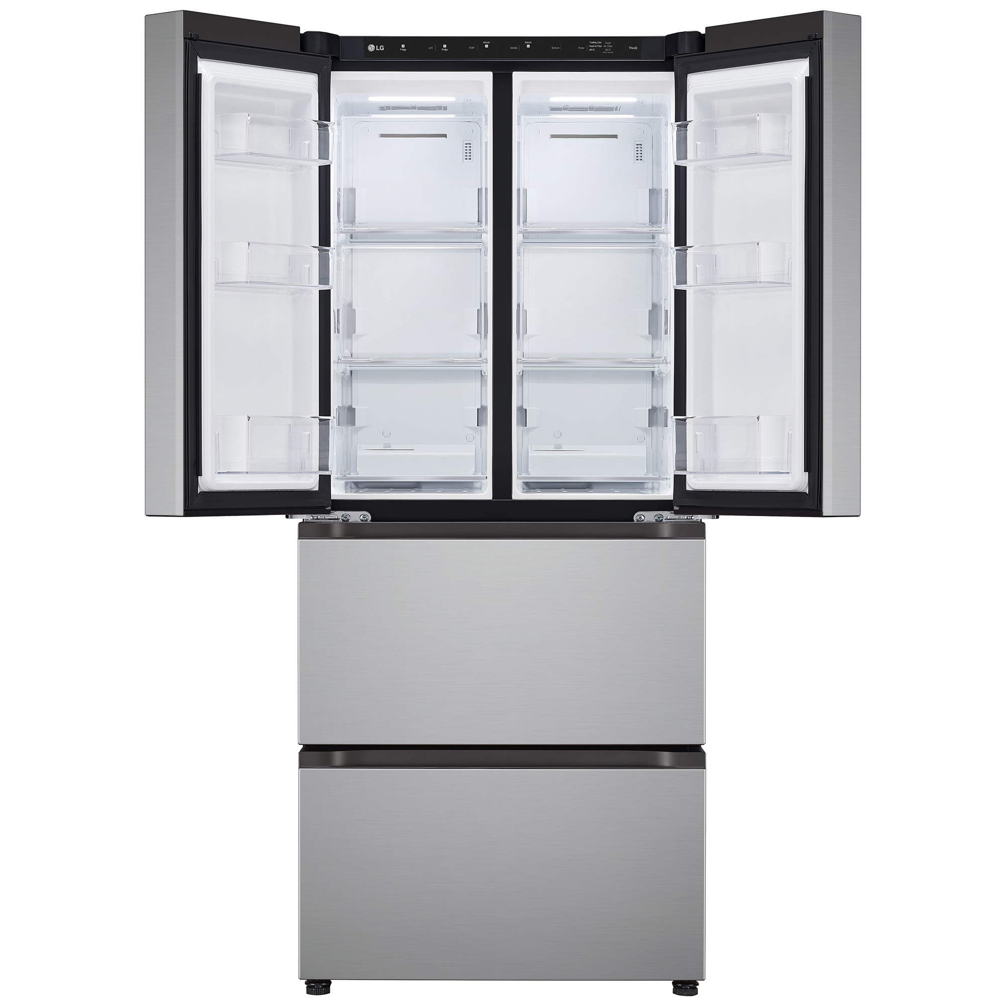 LG Kimchi/Specialty Food 30 in. 14.3 cu. ft. Smart 4-Door French Door ...