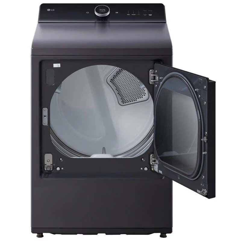 LG 27 in. 7.3 cu. ft. Smart Gas Dryer with EasyLoad Door, AI Sensor Dry ...