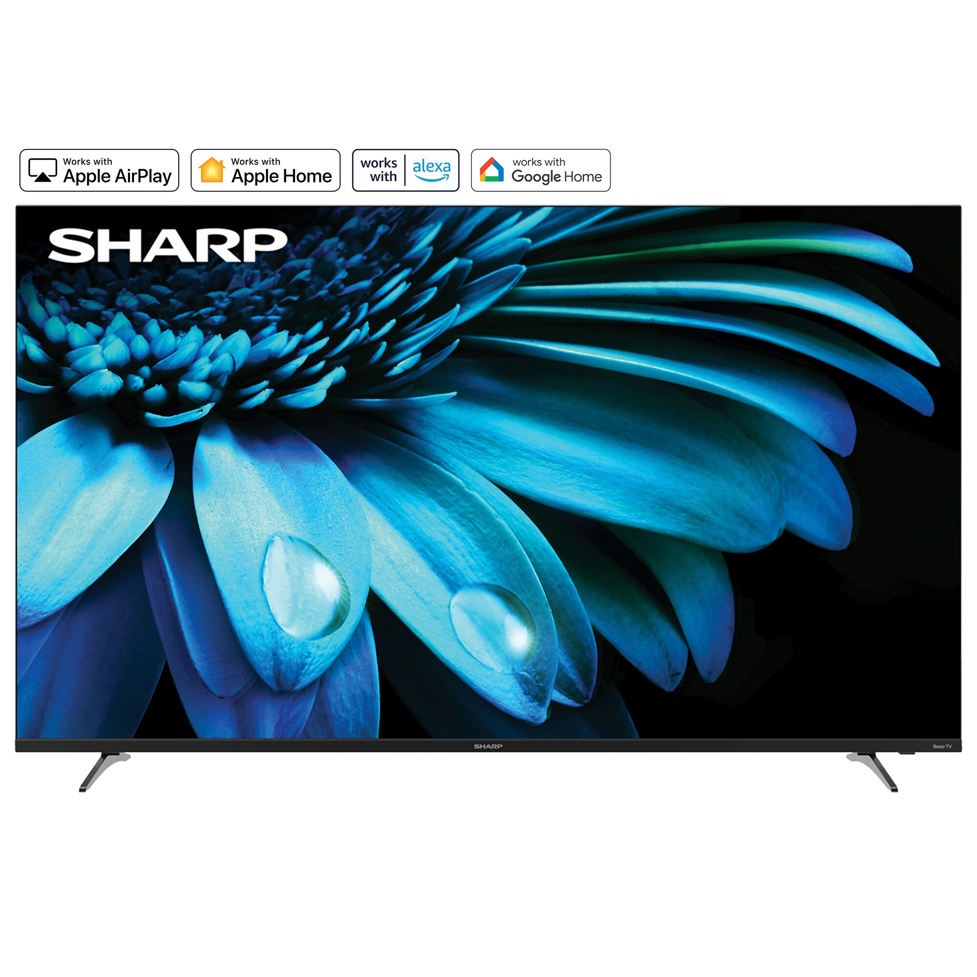 Sharp - 55" Class LED 4K UHD Smart Roku TV | P.C. Richard & Son