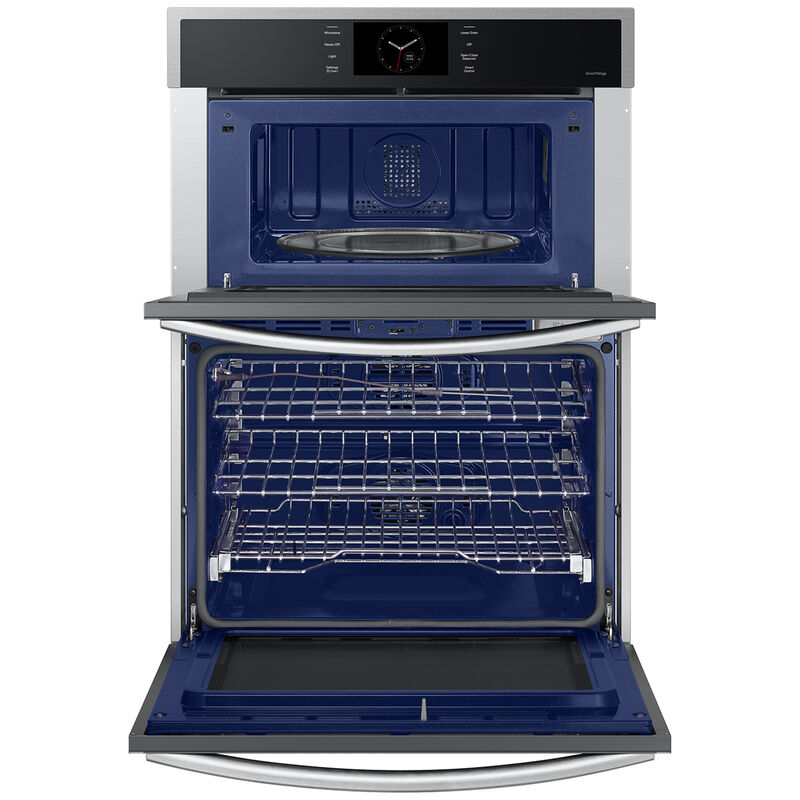 Samsung 30 in. 7 cu. ft. Smart Speed/ Steam Electric Microwave/Wall ...