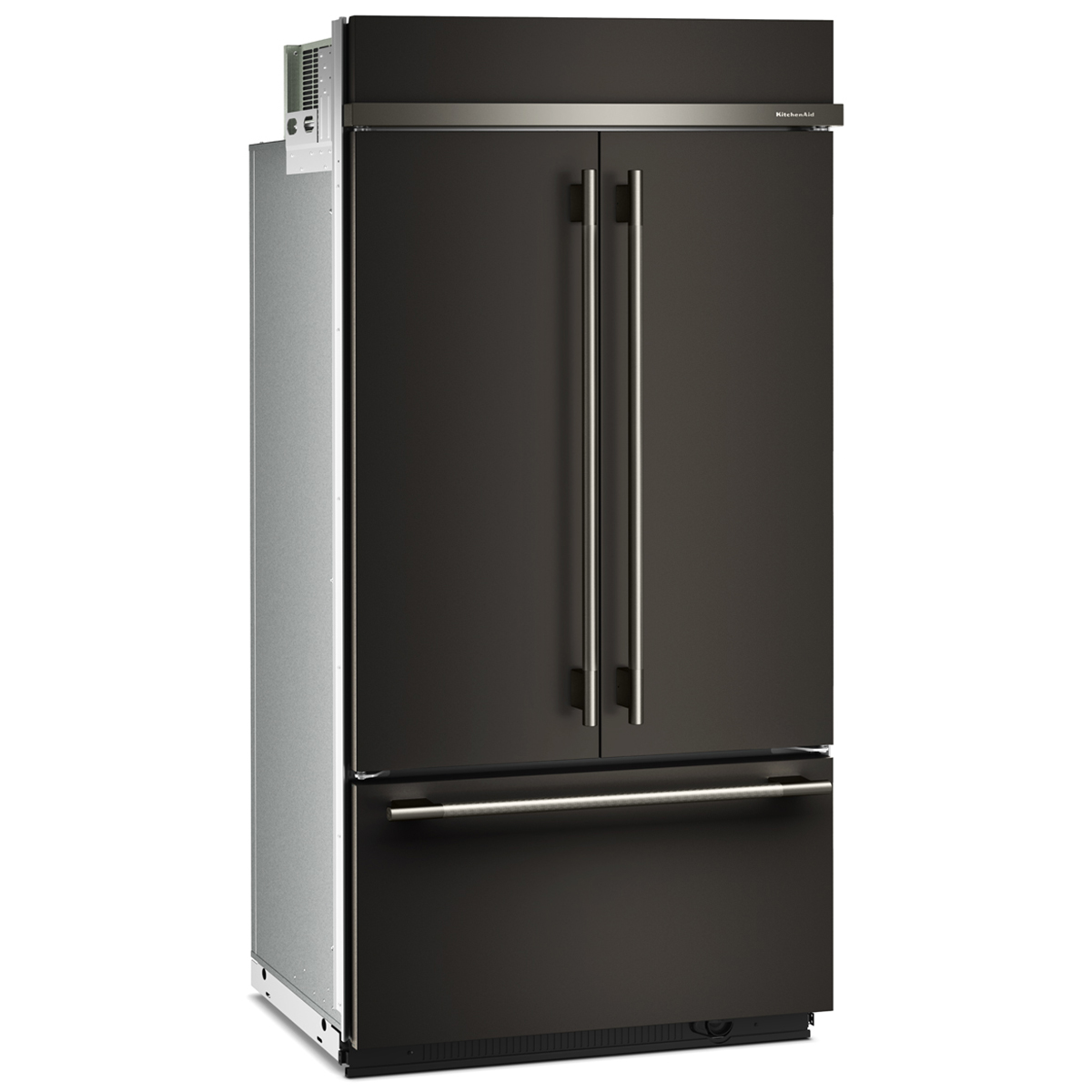 KitchenAid 42 in. 24.2 cu. ft. Built-In Counter Depth French Door ...