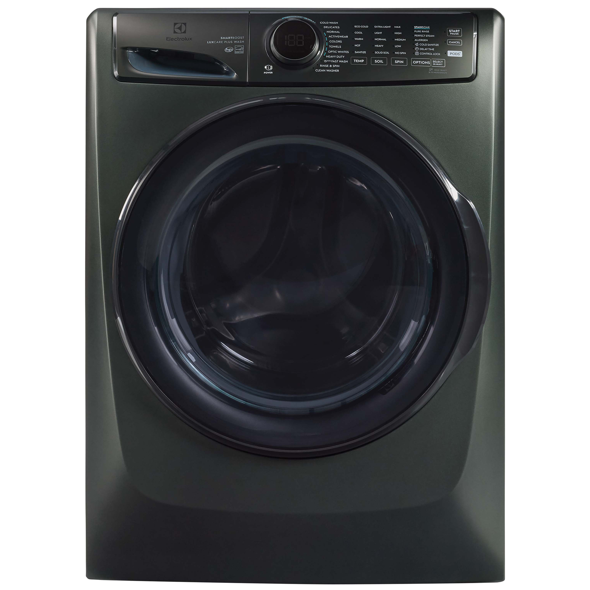 Electrolux 27 in. 4.5 cu. ft. Stackable Front Load Washer with LuxCare ...